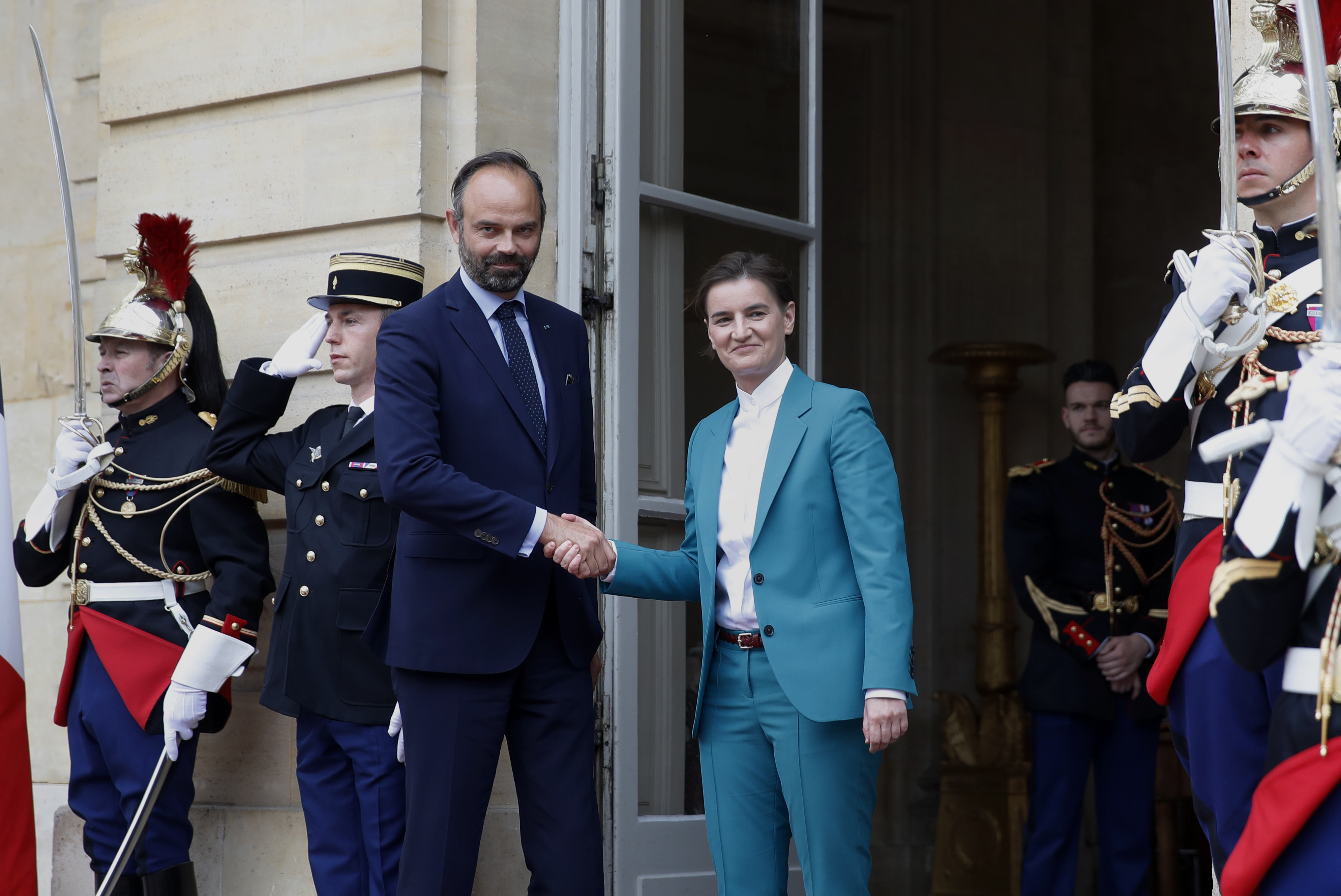 Brnabić sa francuskim premijerom Filipom - Vesti online